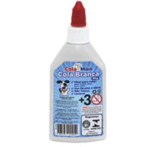 Cola Branca Escolar-Cola Mais 40/90g | Shopee Brasil