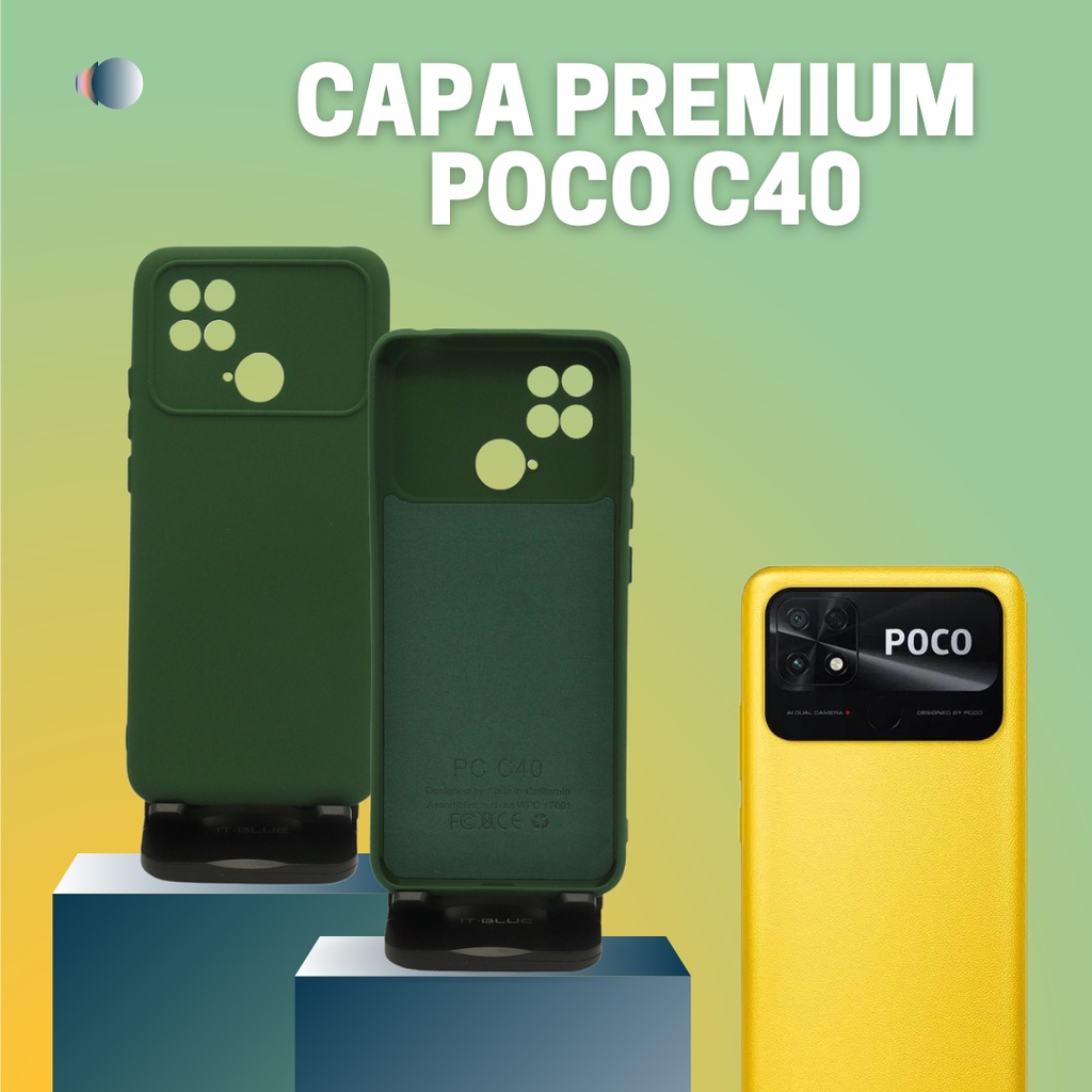 Capa Silicone Xiaomi Poco C40 | Shopee Brasil