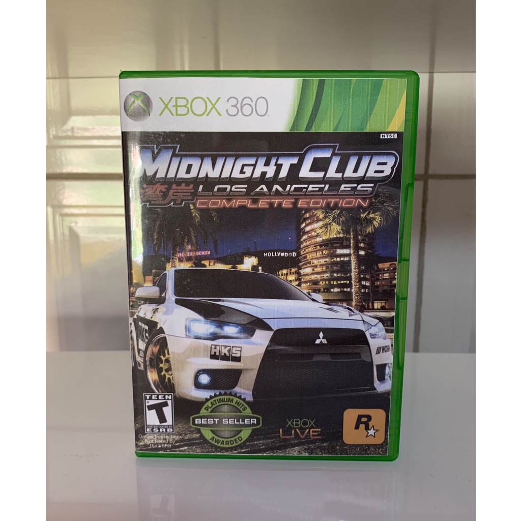 Midnight Club Los Angeles - Complete Edition XBOX 360 | Shopee Brasil