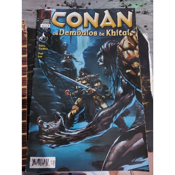 Conan: Os demônios de Khitai №1 | Shopee Brasil