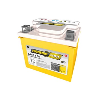Bateria Moto Pioneiro MBR5 Fan CG Titan 125/150 Xre Crf Bros 125/50 ...