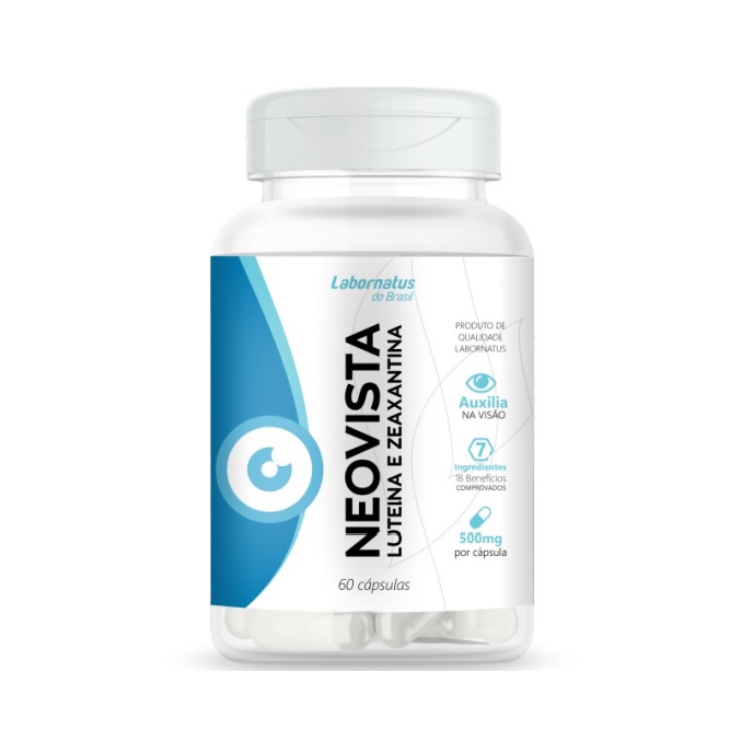 Luteina E Zeaxantina Neovista 500mg 60 Caps Labornatus | Shopee Brasil