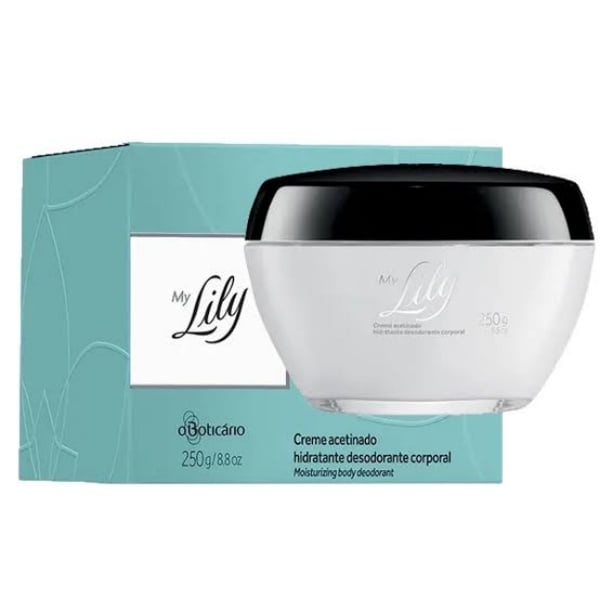 O BOTICÁRIO MY LILY CREME ACETINADO HIDRATANTE | Shopee Brasil