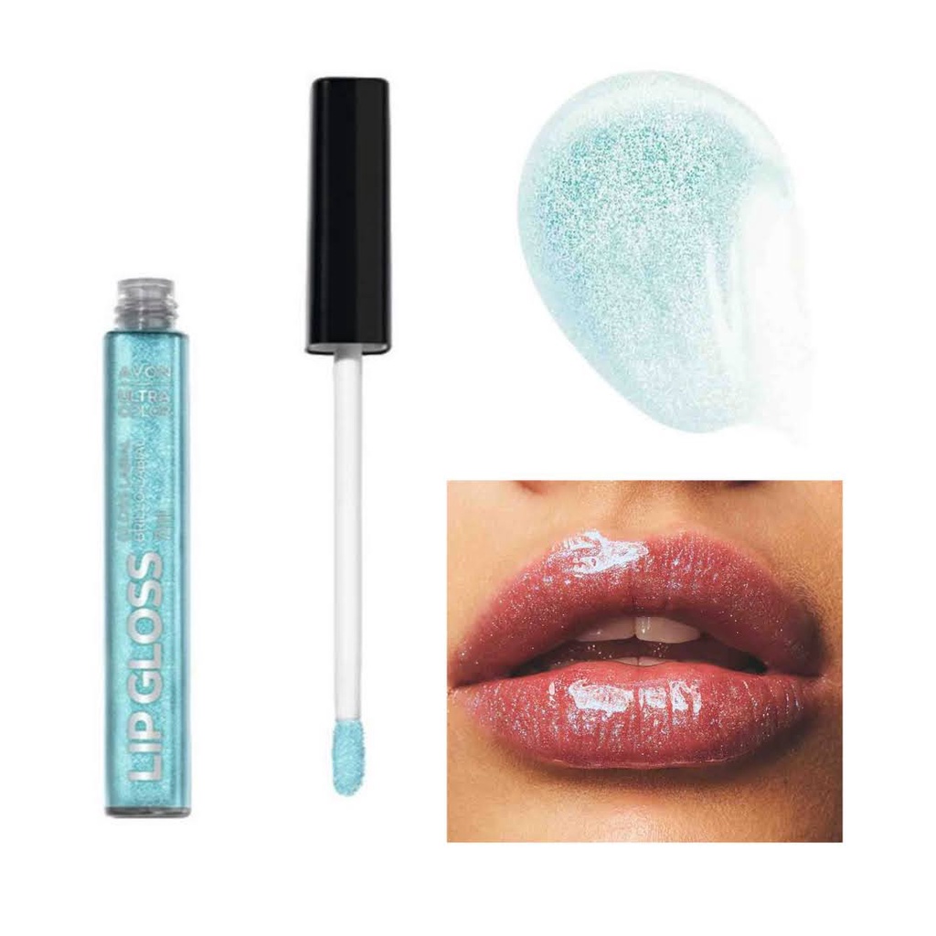 Lip Gloss Avon Ultra Color Gloss Labial 7ml - Cor Brilho Holo Shine ...