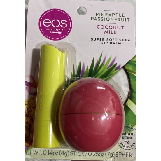 Protetor Labial Eos Lip Balm Orgânico | Shopee Brasil