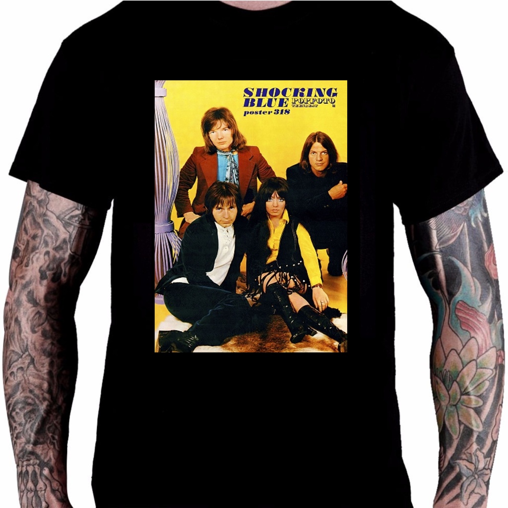 Camiseta Shocking Blue Rock And Roll Banda U32 | Shopee Brasil