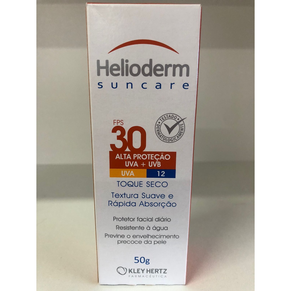 Protetor Solar Facial Helioderm FPS 30 Sun Care 50g | Shopee Brasil