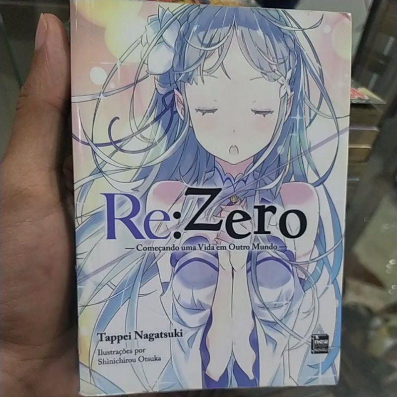 Novel Re: Zero vol. 1 Capa variante | Shopee Brasil