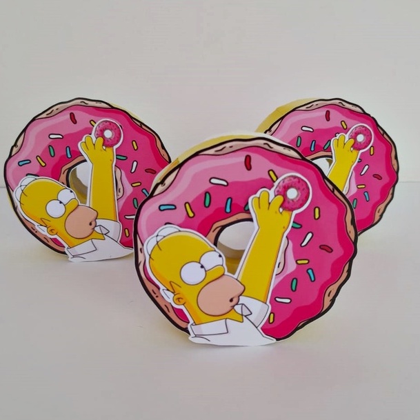 Caixa Donuts os Simpsons | Shopee Brasil