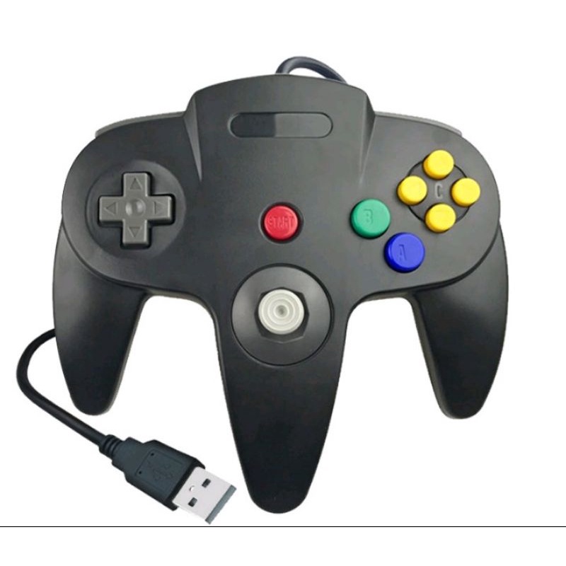Controle/Joystick de Nintendo 64 (USB) | Shopee Brasil