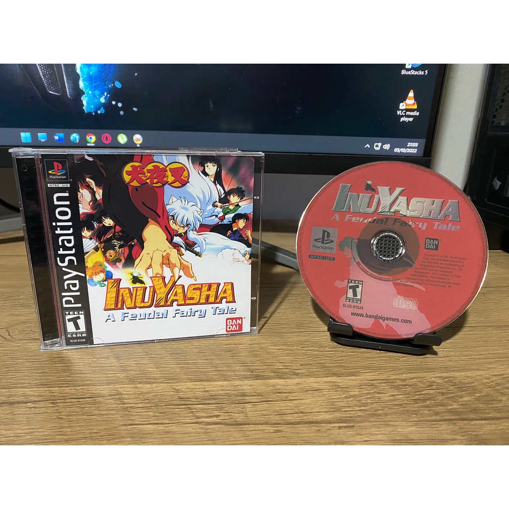 Inuyasha - A feudal fairy tale para PS1 | Shopee Brasil