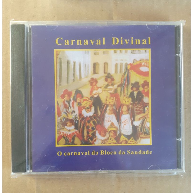 Cd Carnaval Divinal O Carnaval Do Bloco Da Saudade. | Shopee Brasil