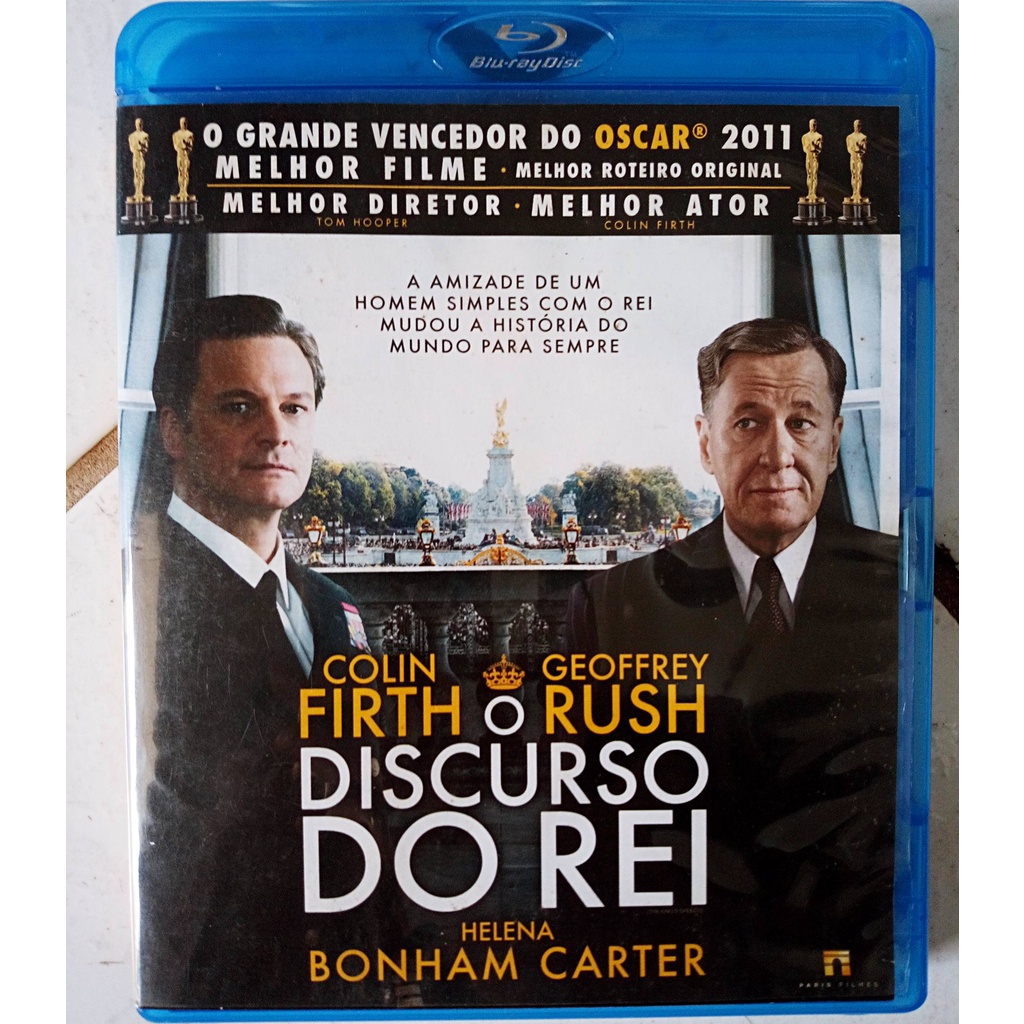 Filme Blu-ray O Discurso do Rei (Original) | Shopee Brasil