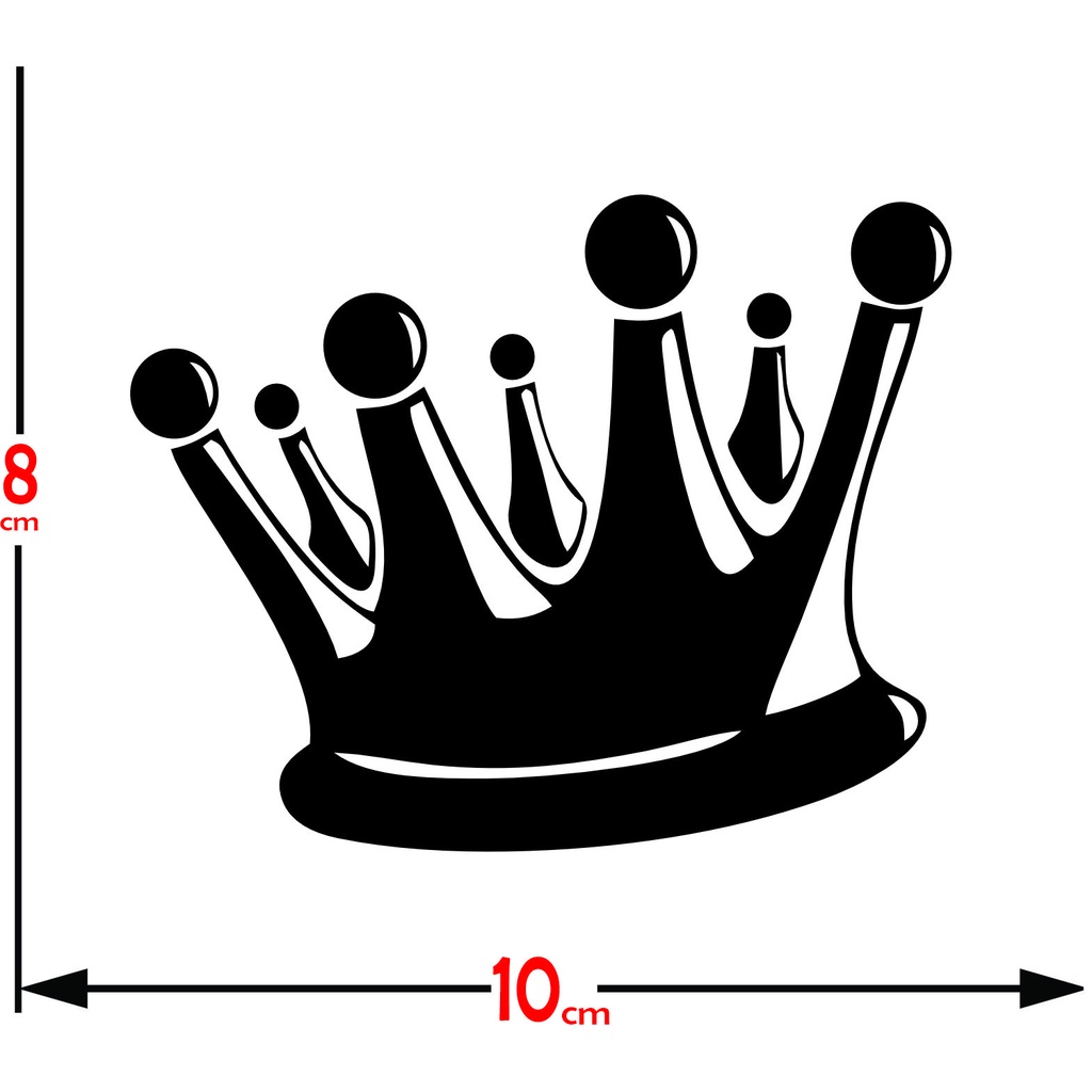 Adesivo Coroa King Suspensão Rebaixado Jdm Euro Carro | Shopee Brasil