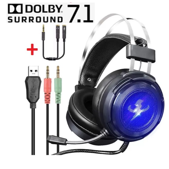 Misde G5S Fone Stereo Com Microfone Headphone Gamer Profissional Com ...