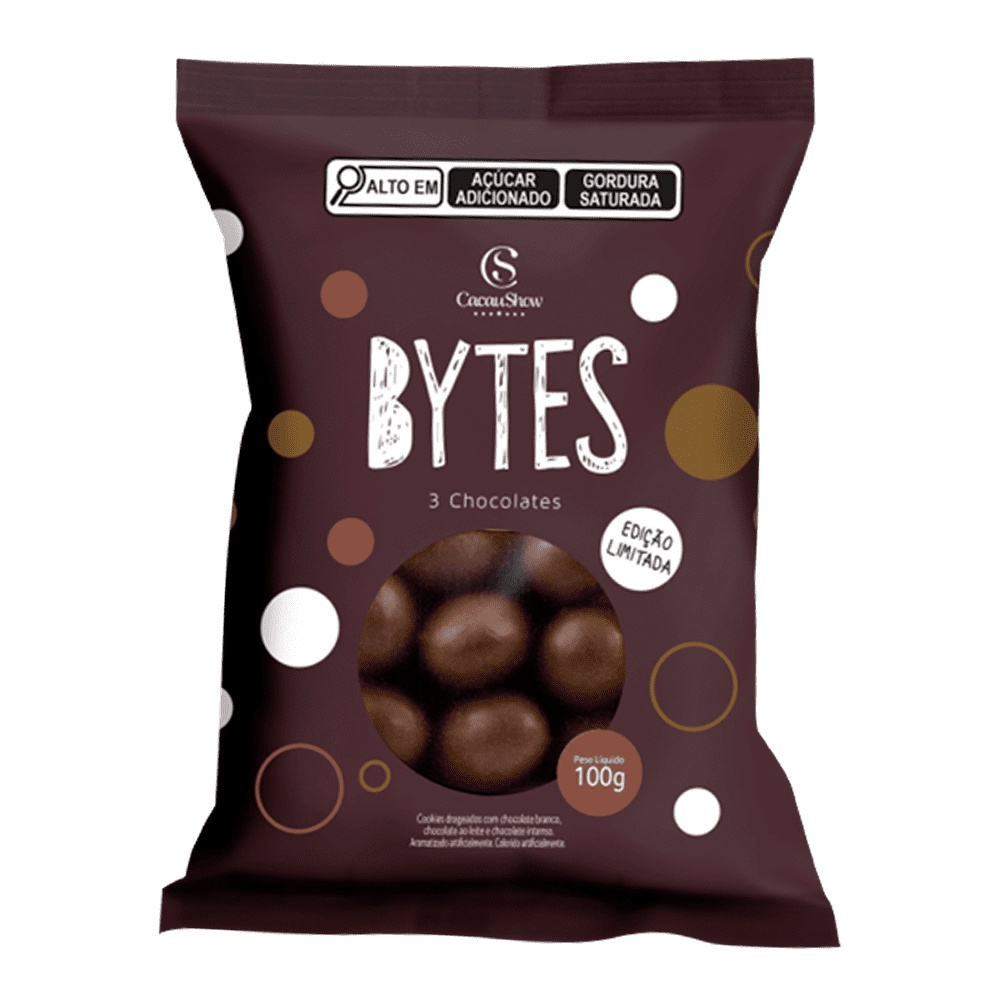 Bytes 3 Chocolates 100g Cacau Show | Shopee Brasil