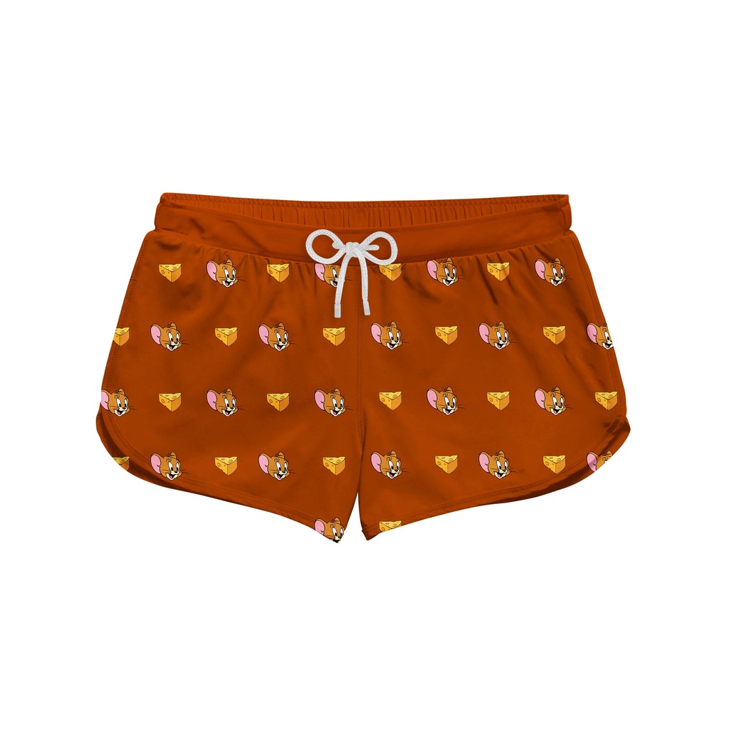 Short Praia Feminino Jerry Queijo REF 0303 | Shopee Brasil