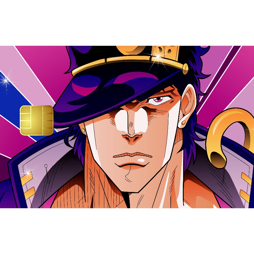 Adesivo para cartão JOJO`S BIZARRE ADVENTURE - película protetora ...