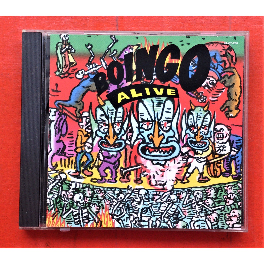 Cd Oingo Boingo - Boingo Alive - 1988 - Cd Importado | Shopee Brasil