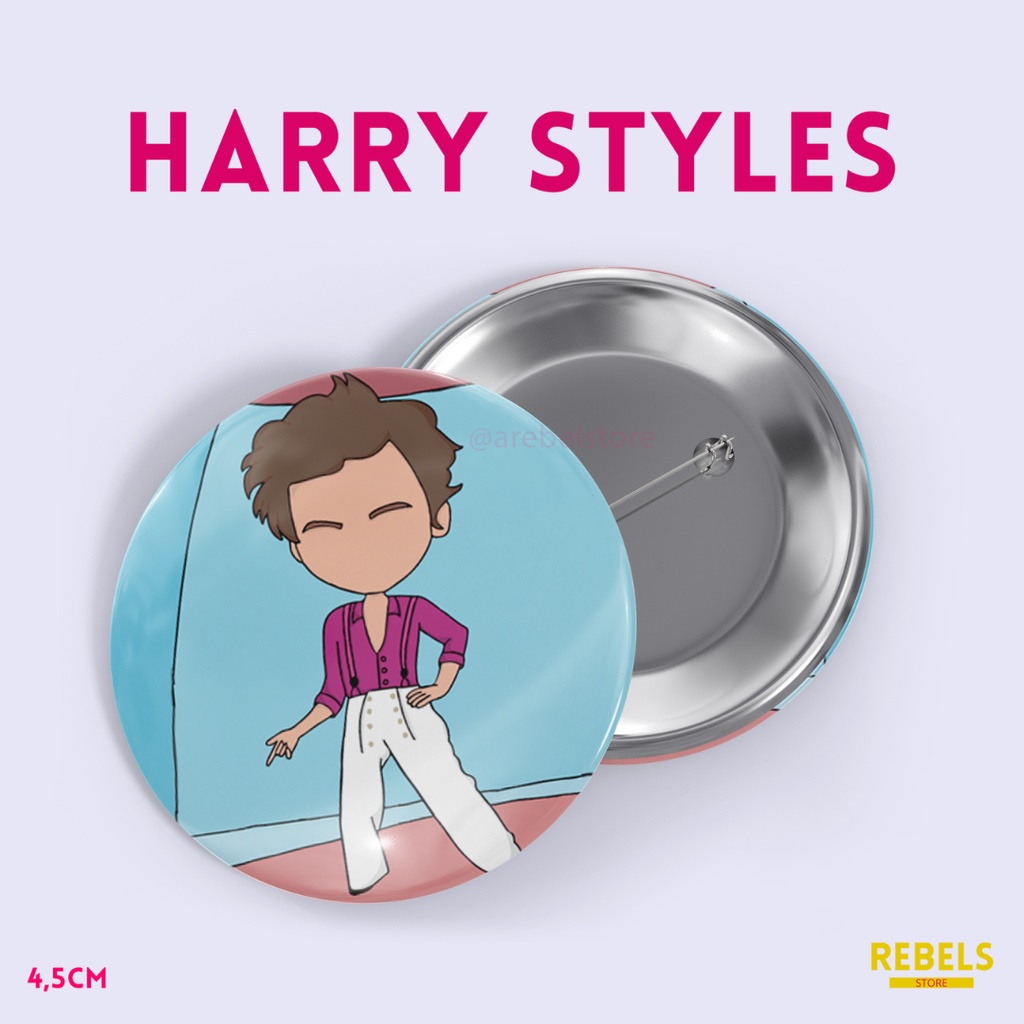 Botton - Harry Styles | Fine Line - 4,5cm | Shopee Brasil