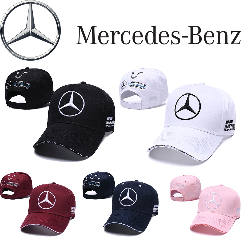 Boné De Beisebol Oficial Original Mercedes-Benz Ajustável/Clássico Com ...
