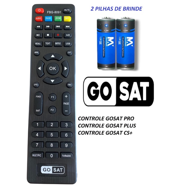 CONTROLE GOSAT PRO PLUS CS + PRONTA ENTREGA | Shopee Brasil