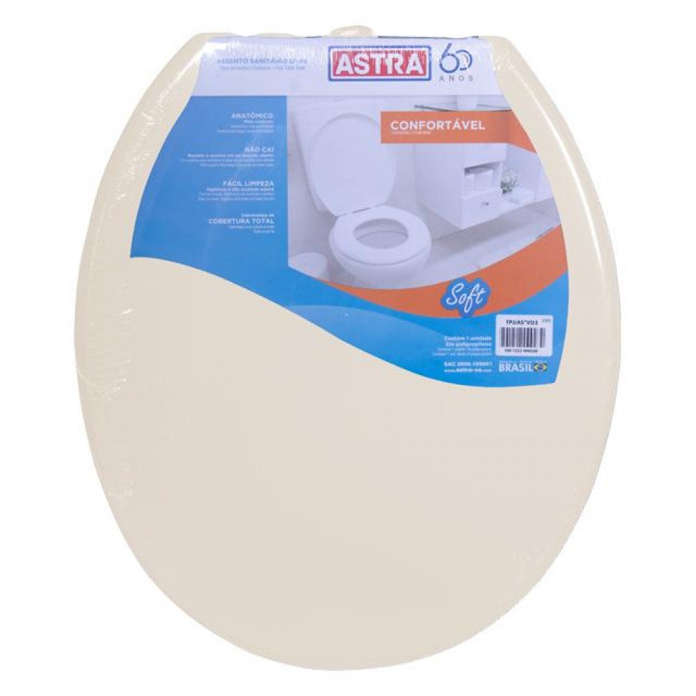 ASSENTO ASTRA SOFT BEGE 8 PC 1 | Shopee Brasil
