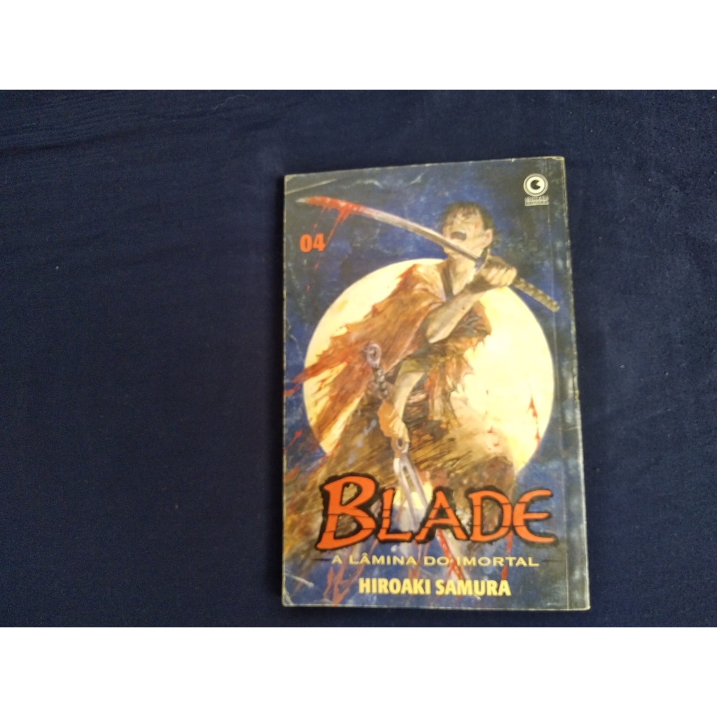 Mangá Blade a Lâmina do Imortal 4 (1/2 tanko - Conrad ) | Shopee Brasil