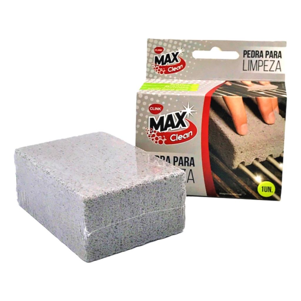 PEDRA RETANGULAR P/LIMPEZA DE GRELHA MAX CLEAN CLINK | Shopee Brasil