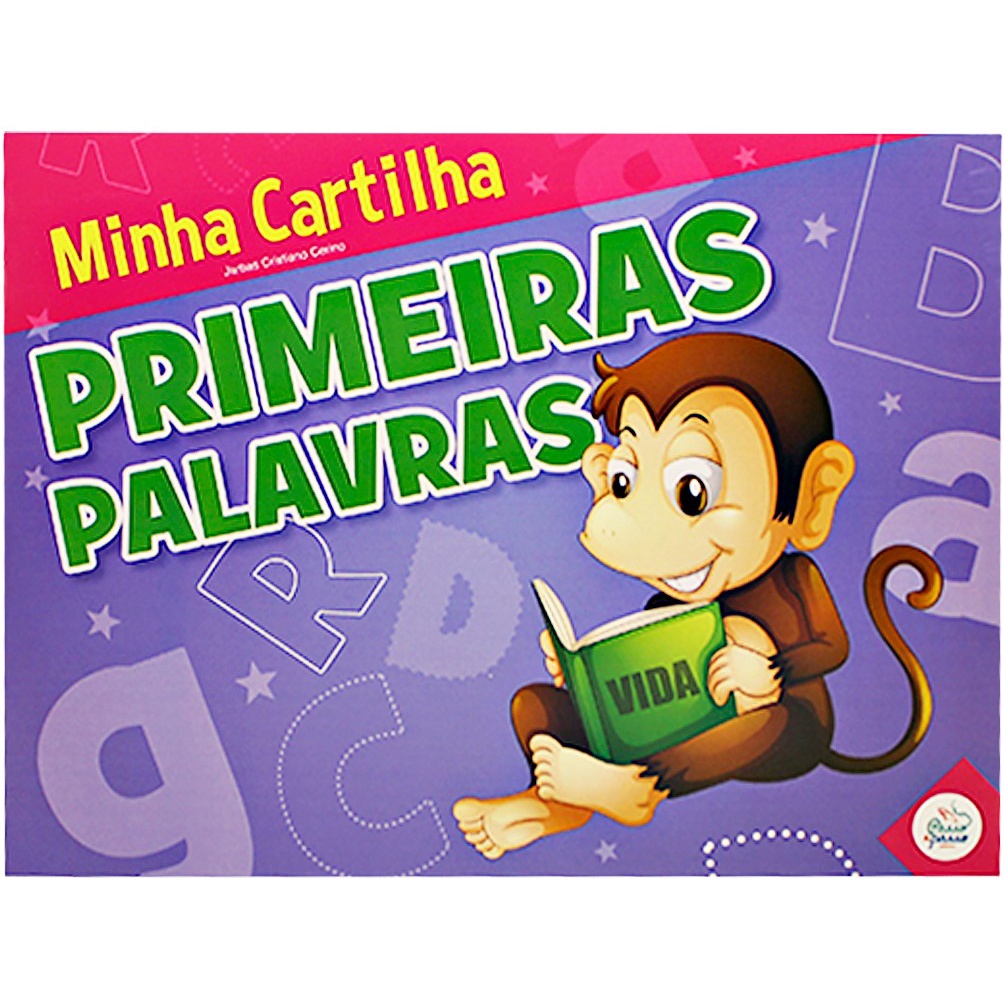 Minha cartilha - Primeiras palavras | Shopee Brasil