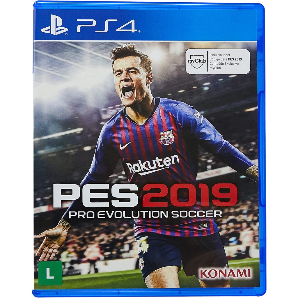 Pro Evolution Soccer 2019 Pes 2019 - Ps4 - Novo E Lacrado! | Shopee Brasil