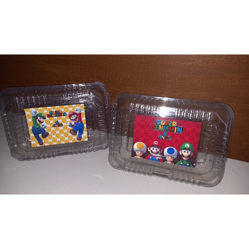 Kit 20 Marmitas personalizadas super mario, para festa na escola ... Kit 20 Marmitas personalizadas super mario, para festa na escola ...