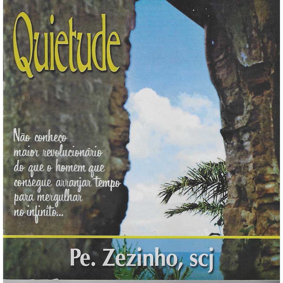 Cd - Pe Zezinho - Quietude - Lacrado | Shopee Brasil