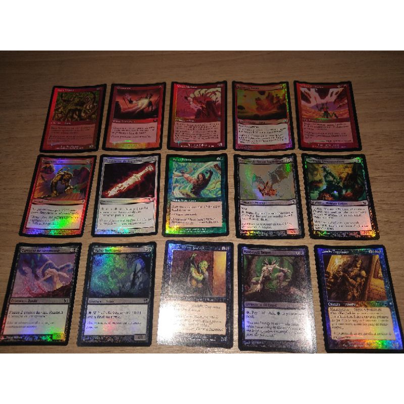 Magic 15 cartas antigas Brilhantes Foil card | Shopee Brasil