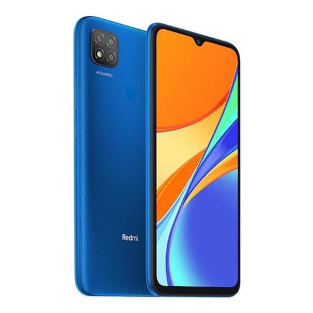 Smartphone 9C Azul Red mi 64gb 3gb Camera Tripla 13+2+2Mp Tela 6,53 HD+ ...