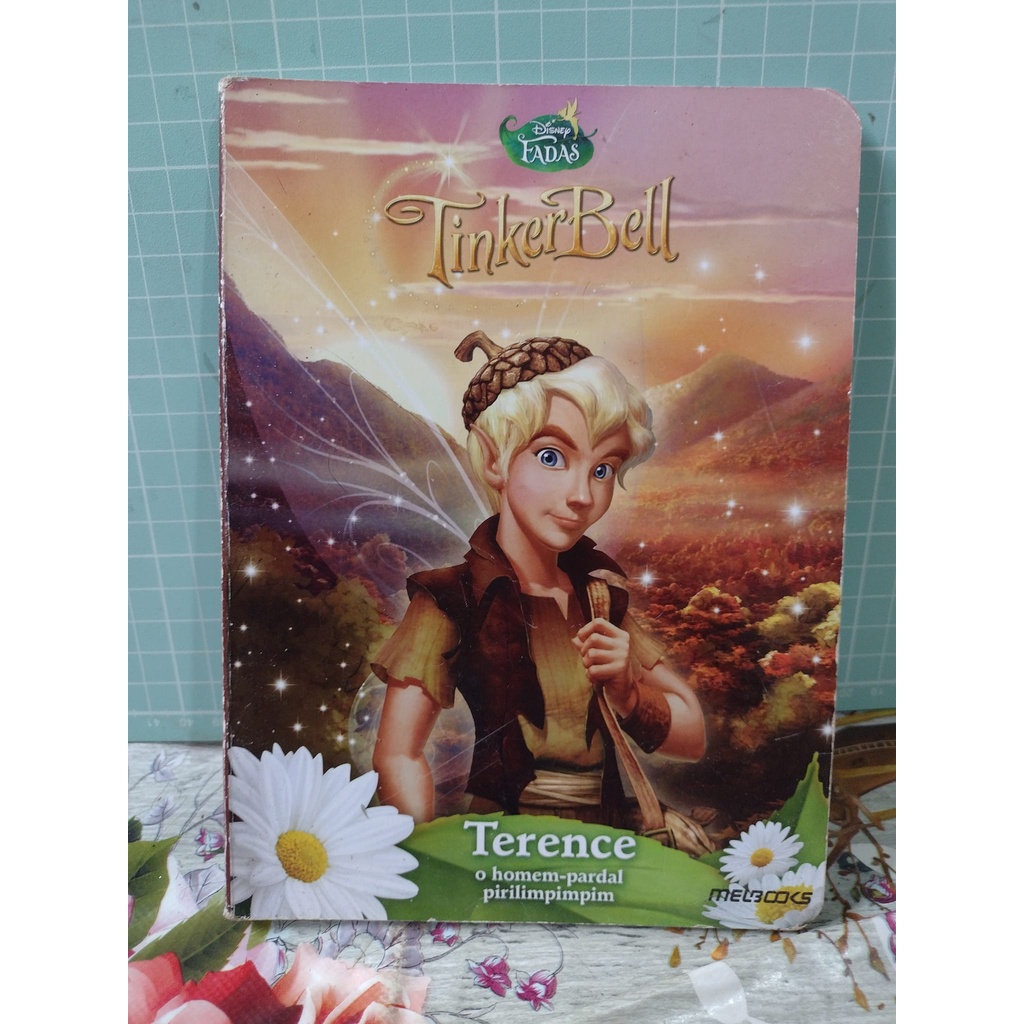 Terence Tinker Bell disney fadas Sininho livro infantil | Shopee Brasil