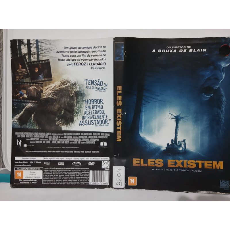 DVD ELES EXISTEM (USADO) | Shopee Brasil