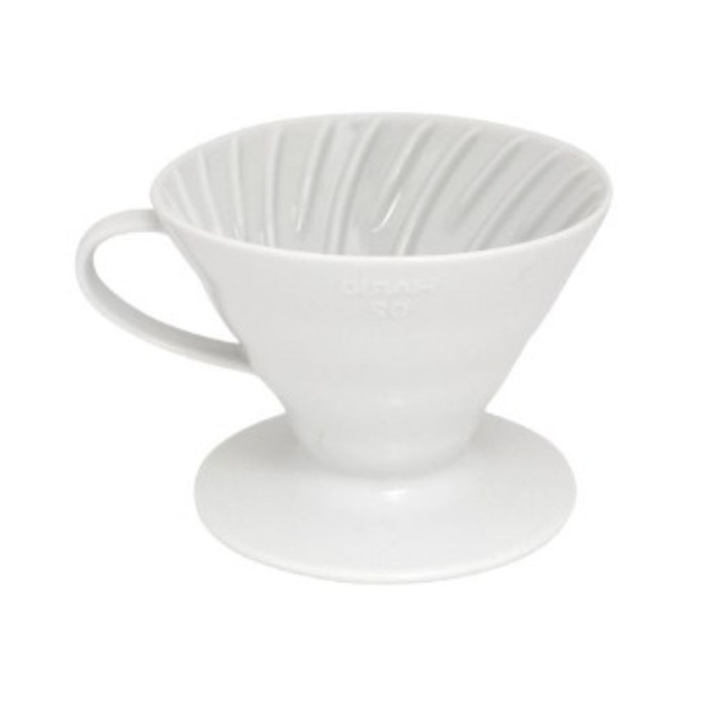 Suporte Filtro Coador Café Cônico Waals Estilo Hario V60-02 Branco ...