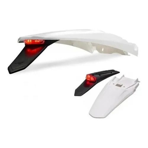 Paralama Rabeta Traseira Crf 230 Com Lanterna Led Branco Amx | Shopee Brasil