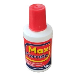 Corretivo liquido escolar 18 ml c/NFe envio IMEDIATO. | Shopee Brasil