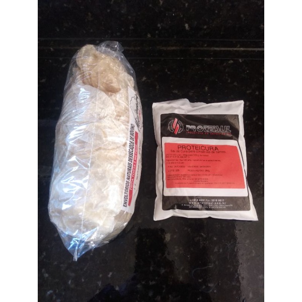 kit tripa seca bovina torta 08 metros / sal de cura 250gr | Shopee Brasil