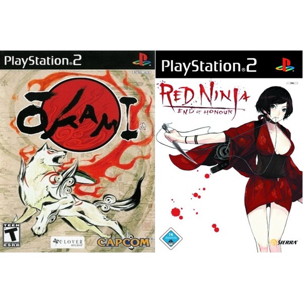 Kit Okami + Red Ninja End Of Honor com 2 Jogos (PS2) | Shopee Brasil