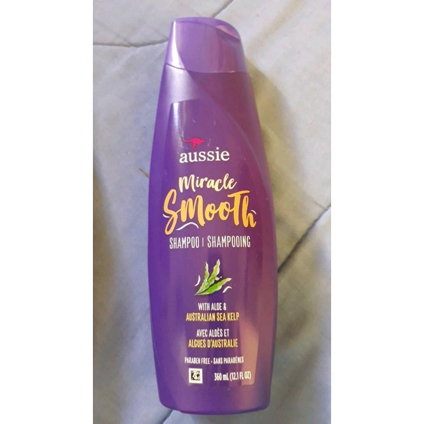 Kit 2 Shampoo Miracle Smoot com Aloe 360ml | Shopee Brasil