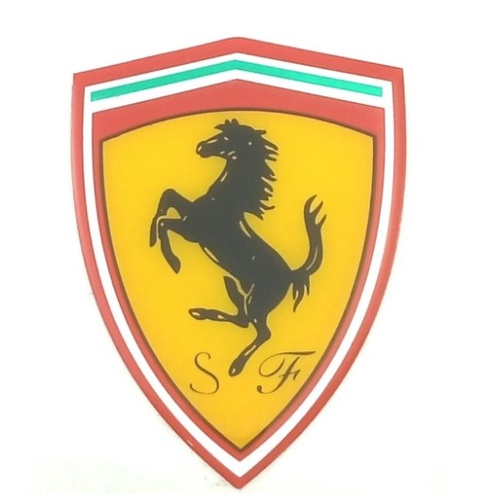Adesivo ESCUDO FERRARI (10 cm) | Shopee Brasil