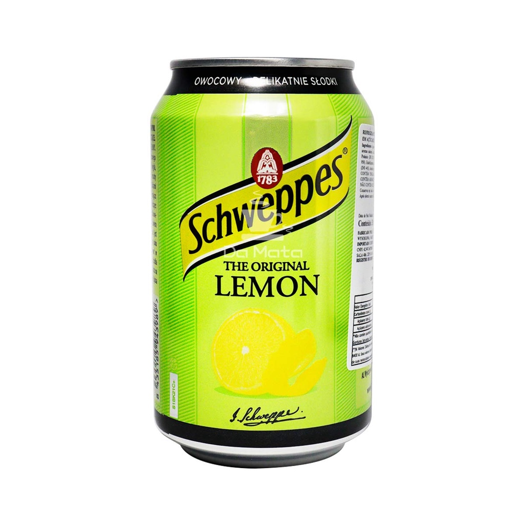 Schweppes The Original Lemon - Importada | Shopee Brasil