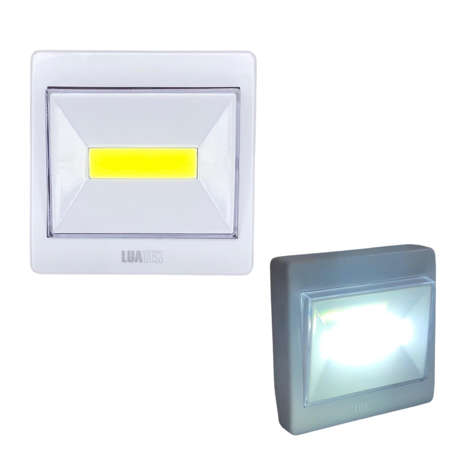 Luminaria Portatil Interruptor Luz Emergencia Led LK-3097 | Shopee Brasil