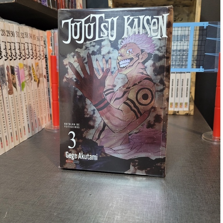 Jujutsu Kaisen Volume 3 - Capa variante | Shopee Brasil