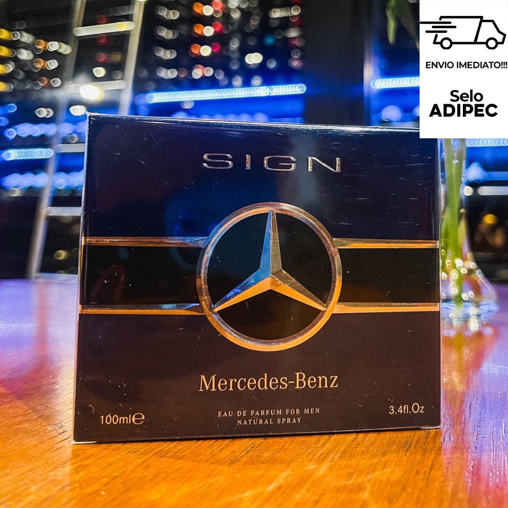 Mercedes Benz Sign Perfume Masculino Eau De Parfum 100ml | Shopee Brasil