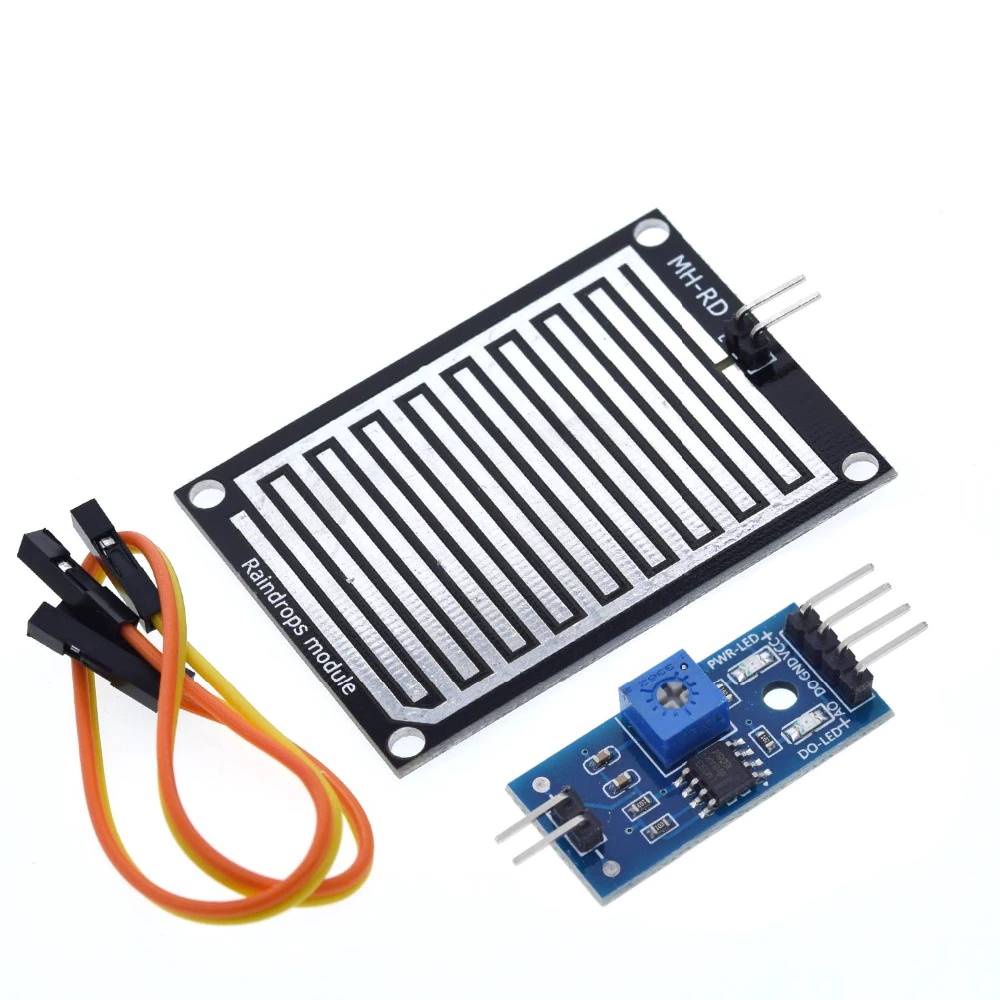 Sensor De Chuva Para Arduino Pronta Entrega E Com Nota Fiscal Shopee Brasil 