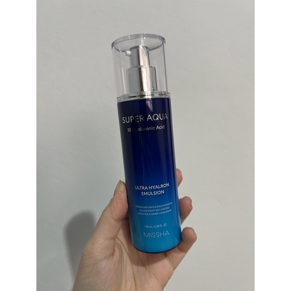 Missha Super Aqua Emulsion 130ml | Shopee Brasil